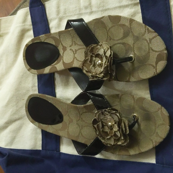 Coach | Shoes | Coach Sandals | Poshmark